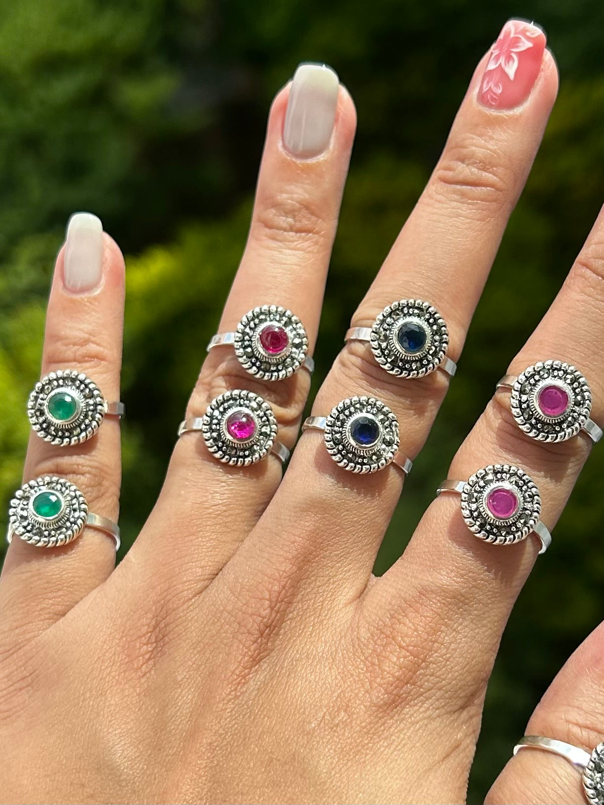 அம்ரிதா, Amritha - 925 Silver Metti with Zircon Stones – SidhiraPattazhagi